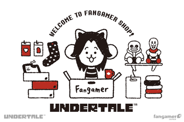 「UNDERTALE」－ Fangamer Japan 5周年記念Tシャツ 『UNDERTALE』 - Fangamer Japan