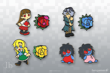 「Ib」－ キャラクターピンバッジコンボ - Fangamer Japan