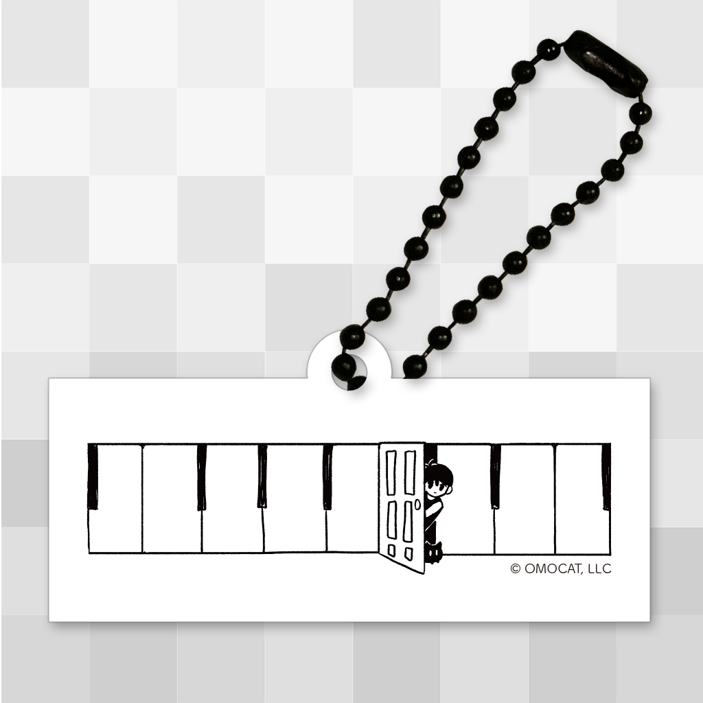 「OMORI」－ OMORI × MUSICエンジン 演奏会記念 アクリルキーホルダー - Fangamer Japan